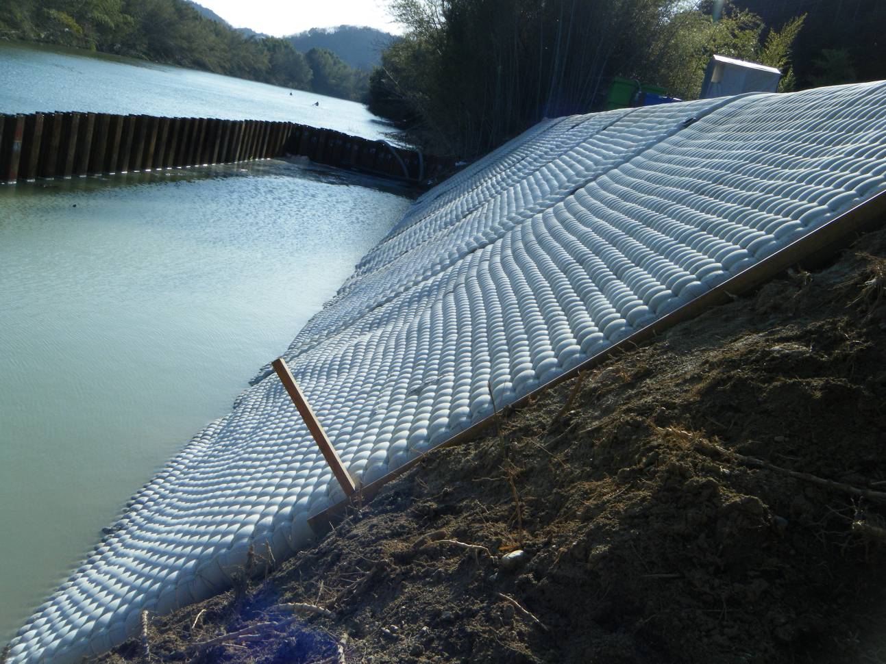 Restoration of river slope, Aichi, Japan (568) | Taiyo Kogyo Corporation