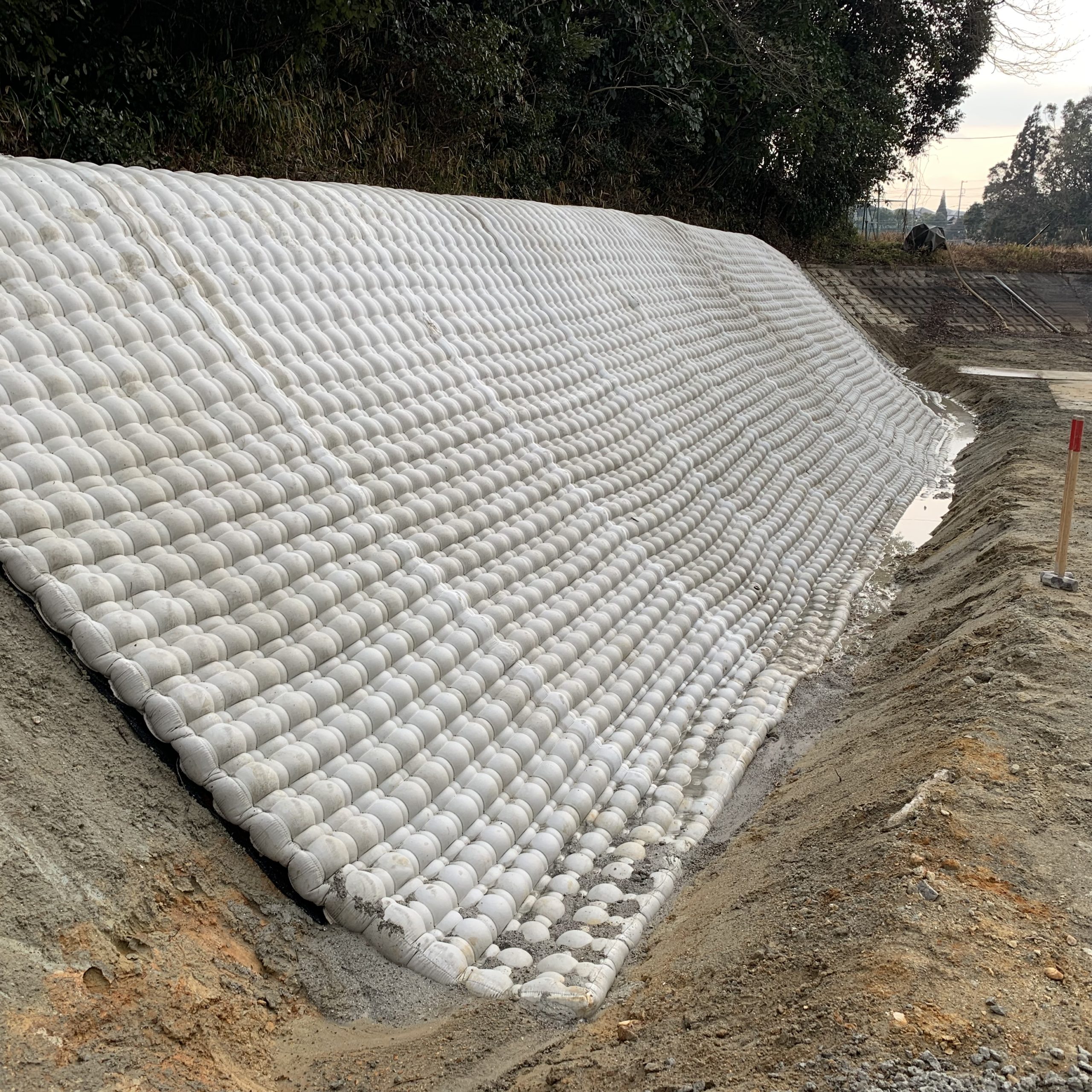 Mie Prefecture Reservoir Slope Protection Improvement Work (600 ...