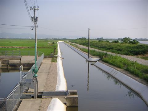 Ishikawa Prefecture Waterlogging Prevention Project Waterway Slope Work ...