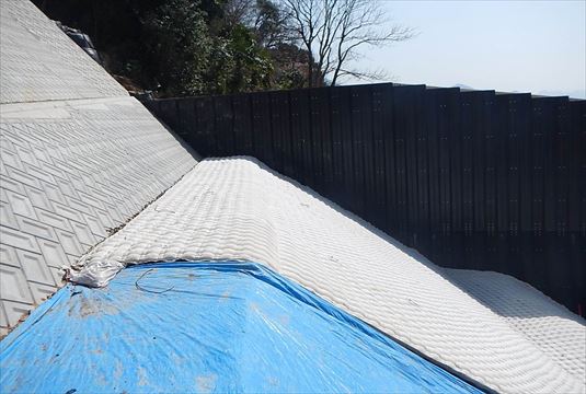 Erosion control slope protection work in Hiroshima Prefecture (731 ...