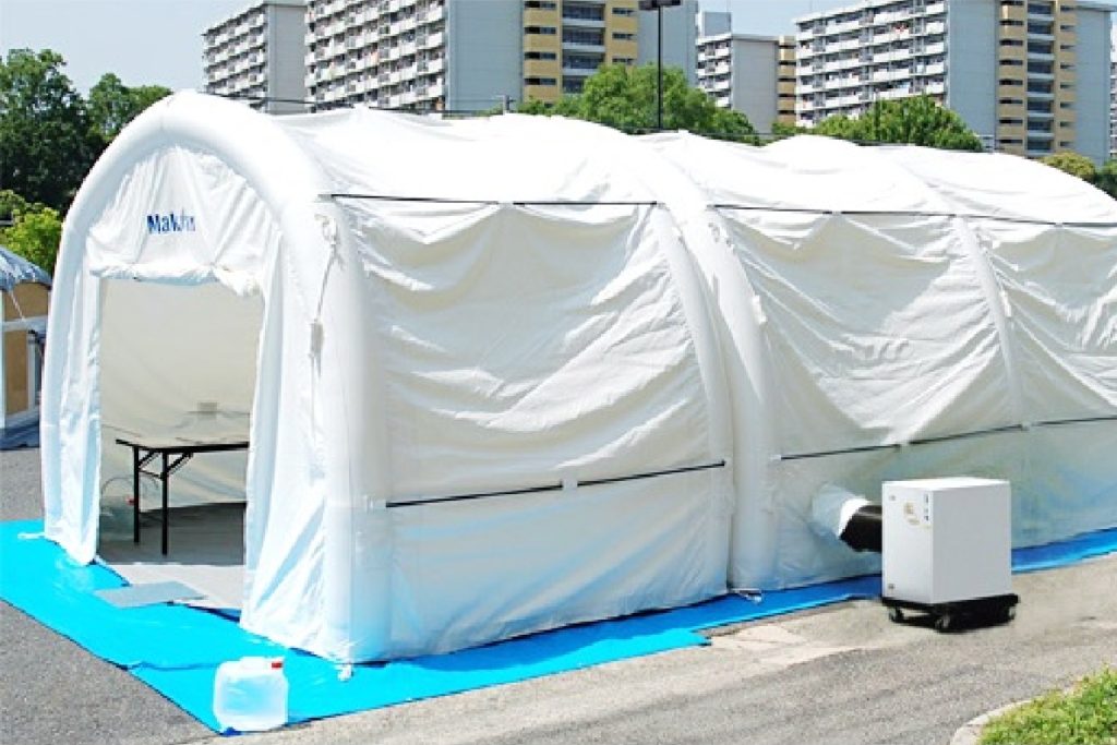 Medical Negative Pressure Tent | Taiyo Kogyo Corporation